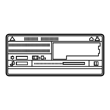 88723-0A120 Genuine Toyota LABEL, COOLER SERVIC