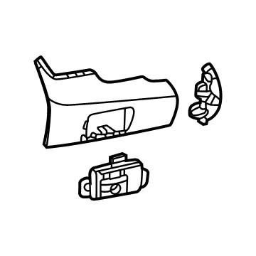 55044-0E050-B1 Genuine Toyota Panel Sub-Assembly, Inst