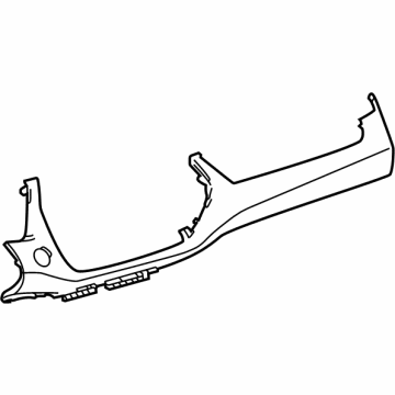 55456-0E050-E3 Genuine Toyota Pad, Instrument Pane
