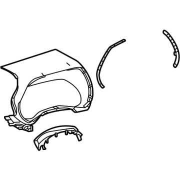 55410-0E070-C0 Genuine Toyota Panel Assembly, INSTRUME