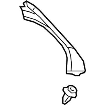 64572-06120 Genuine Toyota Cover, Luggage Compartment