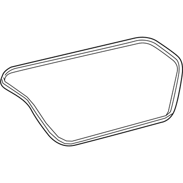 64461-06220 Genuine Toyota WEATHERSTRIP, Luggage