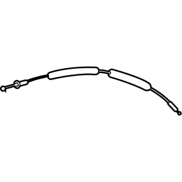 69750-08050 Genuine Toyota Cable Assembly, Fr Door
