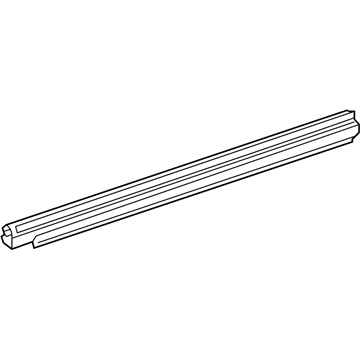 68173-47061 Genuine Toyota WEATHERSTRIP, Rr Doo