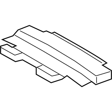 63341-12381 Genuine Toyota PAD, ROOF SILENCER