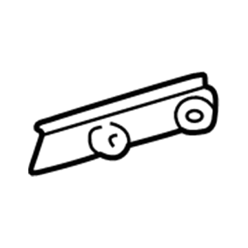 Back Door Lock & Hinge - 2002 Toyota Land Cruiser