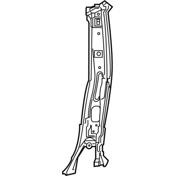 61035-48020 Genuine Toyota Pillar Sub-Assembly, NO.