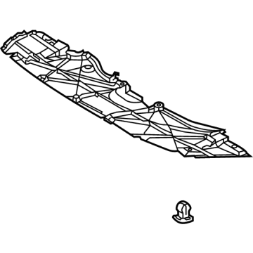 51441-48160 Genuine Toyota Cover, Engine Under