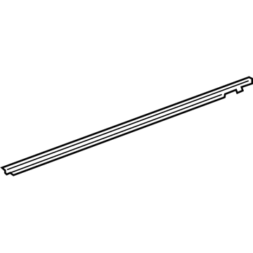 75720-10080 Genuine Toyota MOULDING Assembly, Fr Do