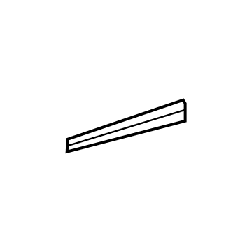 63217-0E070 Genuine Toyota GARNISH, Sliding Roof