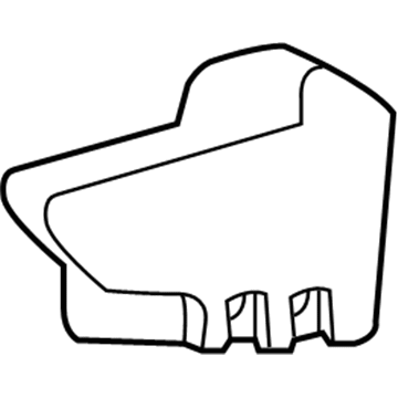 67923-60010 Genuine Toyota Cushion, Front Door STIFFENER