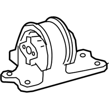 12372-F0010 Genuine Toyota INSULATOR, Engine Mo