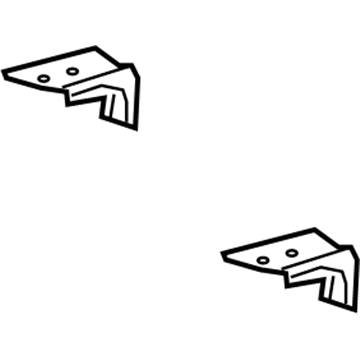 52081-06010 Genuine Toyota Stay Sub-Assembly, Front Bu