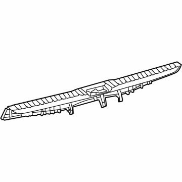 58387-62030-C0 Genuine Toyota Plate, Rr Floor FINI