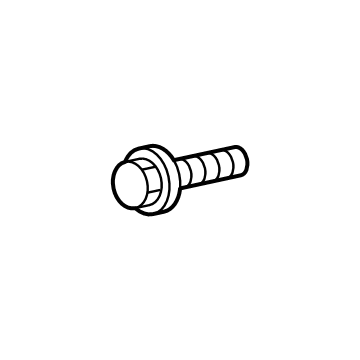 90105-A0384 Genuine Toyota Bolt, Flange