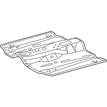 Toyota Celica Floor Pan - Guaranteed Genuine Toyota Parts