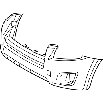 52119-0R902 Genuine Toyota Cover, Front Bumper