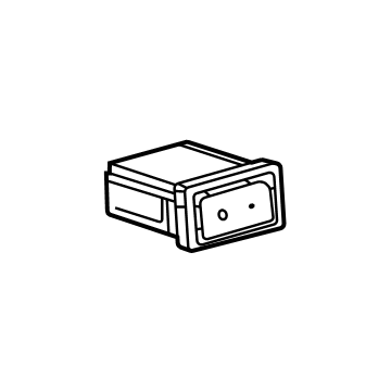 86190-40020 Genuine Toyota Adapter Assembly, Stereo