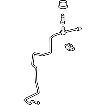 Toyota RAV4 A/C Hose - Guaranteed Genuine Toyota Parts