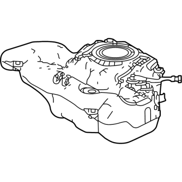 Toyota Corolla Cross Fuel Tank - Guaranteed Genuine Toyota Parts