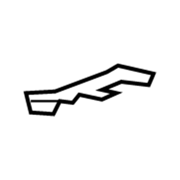 55754-47070 Genuine Toyota Shield, COWL Water Extract