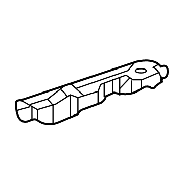 67838-08010 Genuine Toyota Seal, Fr Door Vent