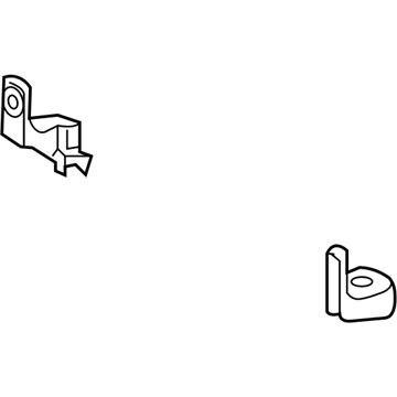 88688-04180 Genuine Toyota Bracket, Cooler