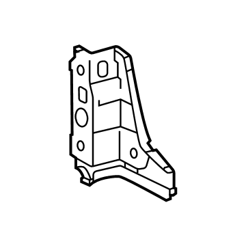 53814-75010 Genuine Toyota Extension, Front Fender