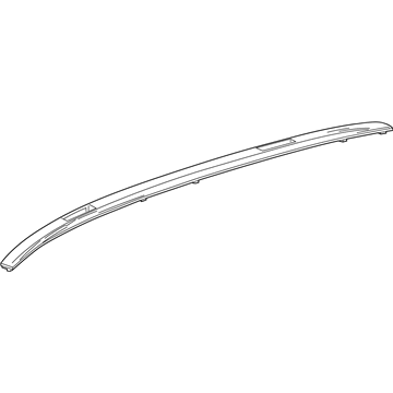 75506-0R010-C3 Genuine Toyota GARNISH Sub-Assembly, Ro