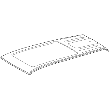 63111-0E320 Genuine Toyota Panel, Roof