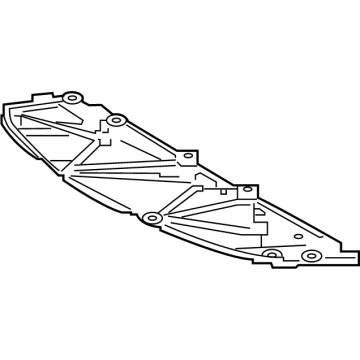 51451-0A010 Genuine Toyota COVER, ENGINE UNDER