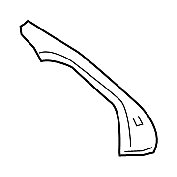 64572-07020 Genuine Toyota Cover, Luggage COMPT