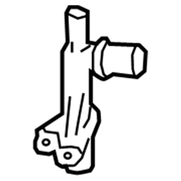 16577-0T130 Genuine Toyota Pipe, Radiator