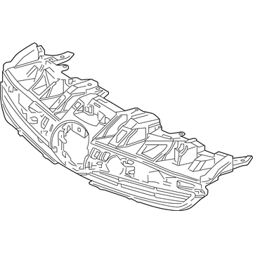 53101-47081 Genuine Toyota Radiator Grille Sub-Assembly
