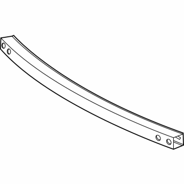 52132-0E010 Genuine Toyota Reinforcement, Fr Bu