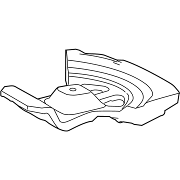 64777-0R060 Genuine Toyota Cushion, Spare Wheel