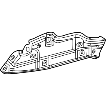 67646-62020 Genuine Toyota Bracket, Door ARMRES