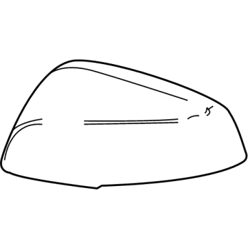 Toyota Highlander Mirror Cover - Guaranteed Genuine Toyota Parts