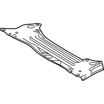 52255-0R020 Genuine Toyota Brace, Front Suspension