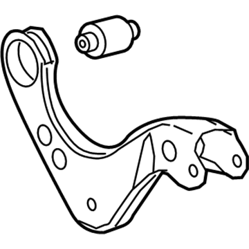 48770-06010 Genuine Toyota Arm Assembly, Upper Control