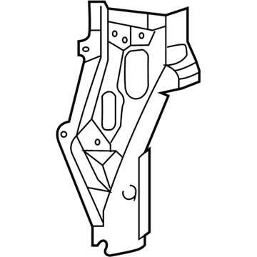 58375-08020 Genuine Toyota Reinforcement, Body