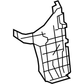 52591-47060 Genuine Toyota Seal, Rear Bumper Side