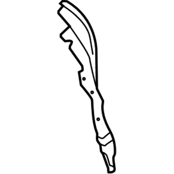 61736-0E050 Genuine Toyota Panel, Roof Side, Inner