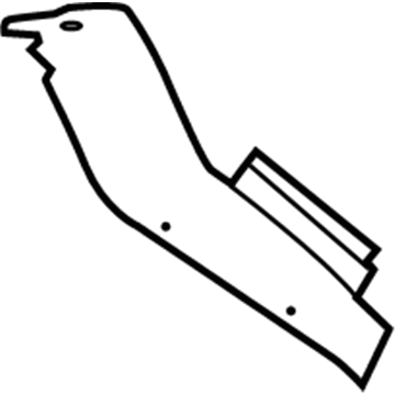 61724-0E050 Genuine Toyota Reinforcement, Quarter