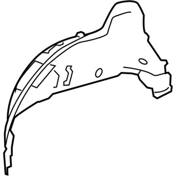 61608-0E050 Genuine Toyota Panel Sub-Assembly, Quarter