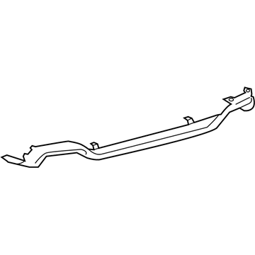 52169-07050-C0 Genuine Toyota Cover, Rr Bumper, Lw