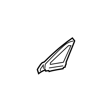 68126-0R050 Genuine Toyota Glass, Fr Door Fix W