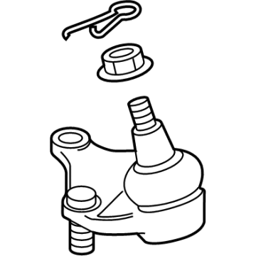 43330-09C10 Genuine Toyota JOINT ASSY SET, LWR
