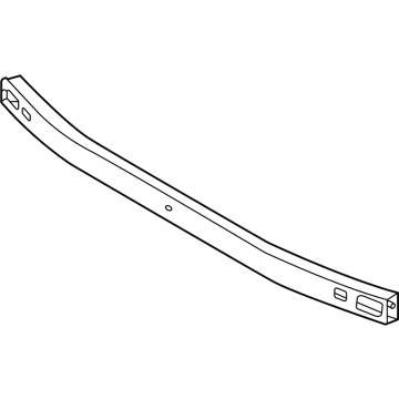 52132-0R070 Genuine Toyota Reinforcement, Fr Bu