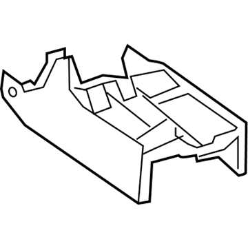 2022 Toyota Sequoia Center Console Base